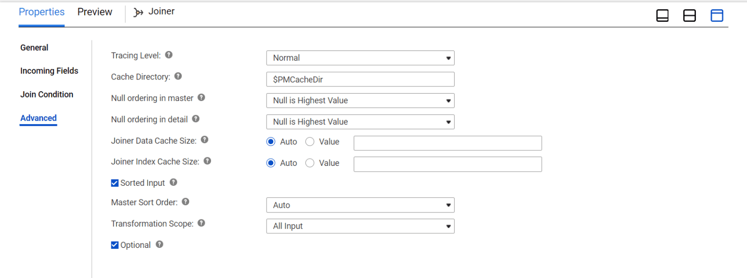 Joiner Transformation Informatica Iics Syntax Minds